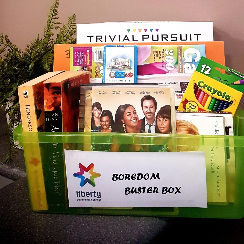 Community Project of the year - Boredom Buster Boxes - Liberty ...